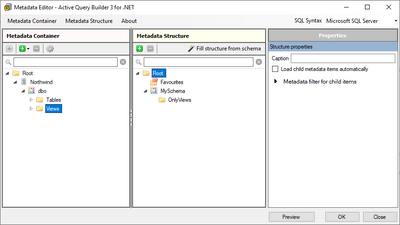Understanding a complex database schema with Active Query Builder